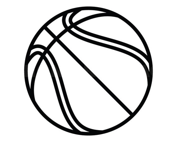 Basketball Outline Image