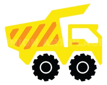 Kipper-Svg 44. Geburtstag LKW-Svg Clipart-Bild, Cricut-Svg-Bild, Dxf ...