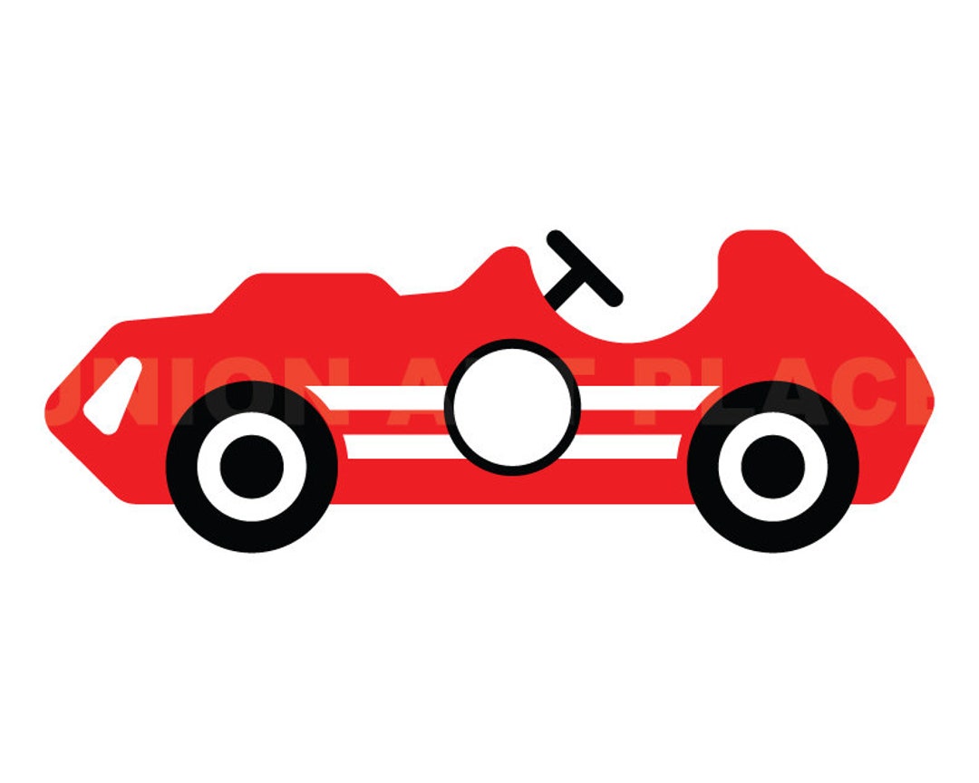 Race Car Svg Clipart Image, Cricut Svg Image, Dxf, Pdf, Eps, Jpg, Png ...