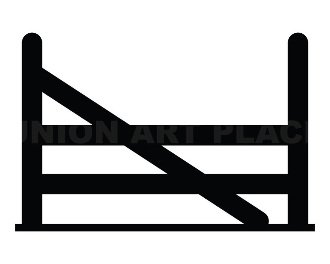 Farm Fence Svg Clipart Image, Cricut Svg Image, Dxf, Pdf, Eps, Jpg, Png ...