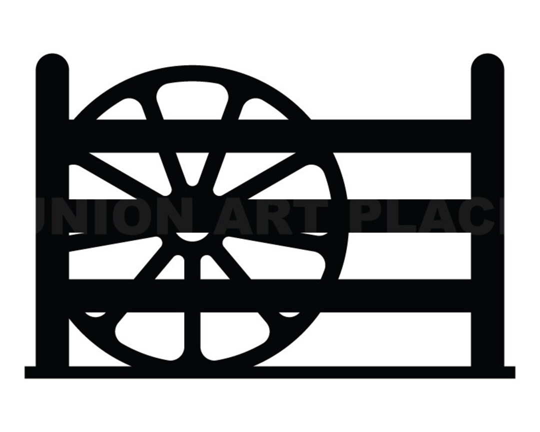 Farm Svg Farm Fence Svg Wagon Wheel Svg Clipart Image, Cricut Svg Image ...