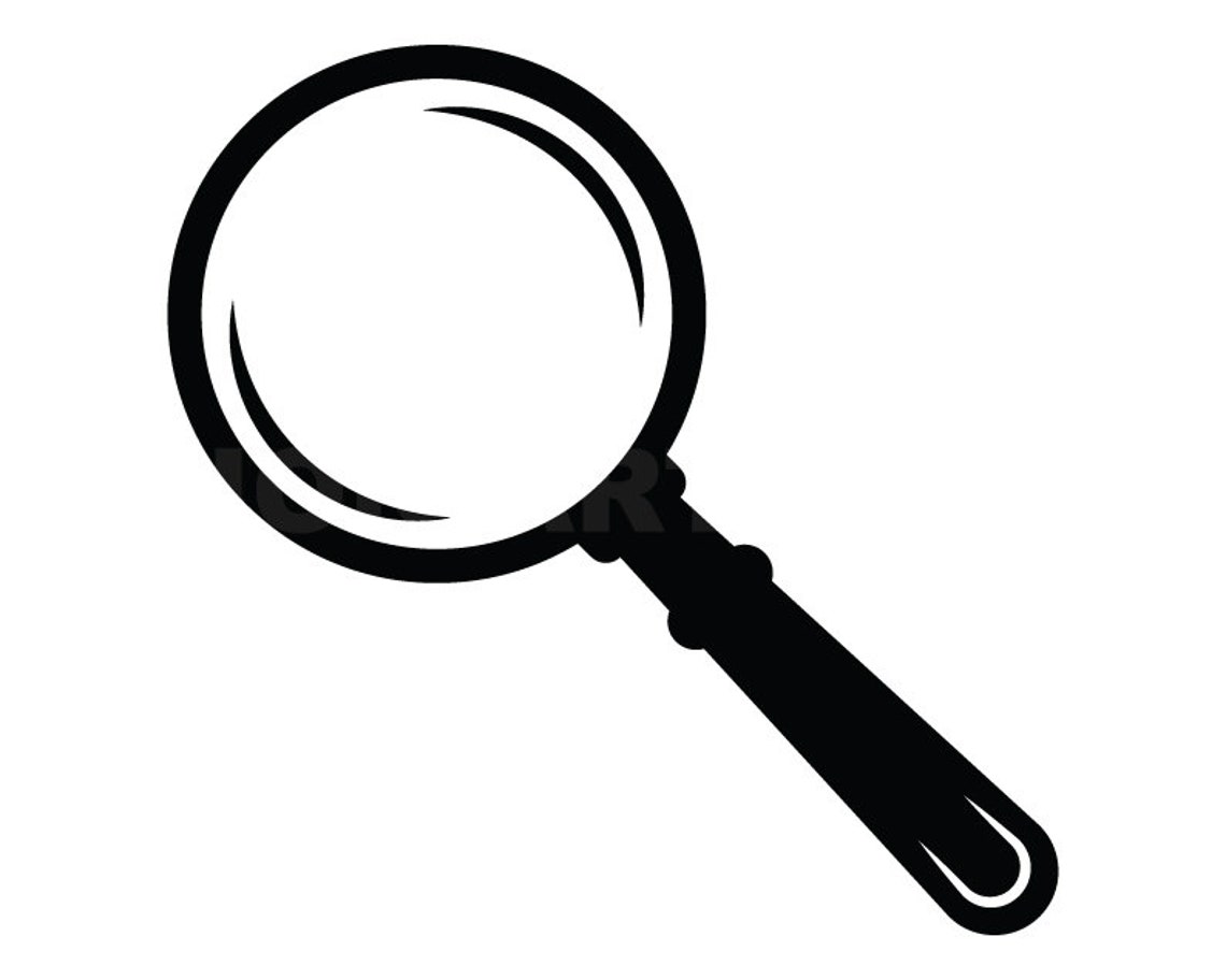 Magnifying Glass Svg Detective Glasses Svg Clipart Image, Cricut Svg ...