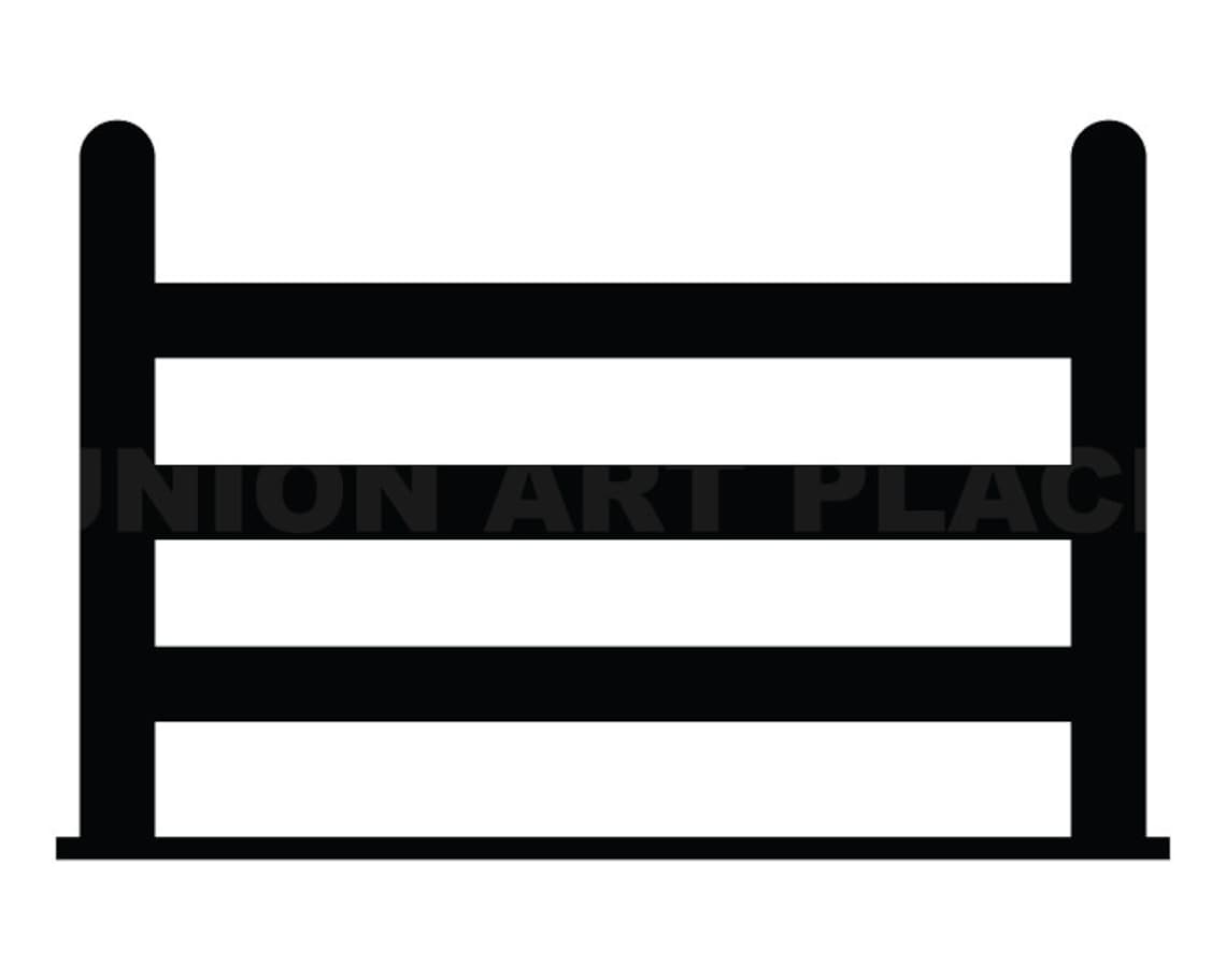 Farm Svg Farm Fence Svg Clipart Image, Cricut Svg Image, Dxf, Pdf, Eps ...