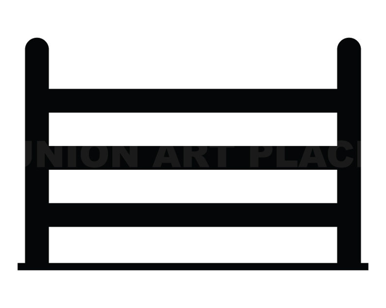 Farm Svg Farm Fence Svg Clipart Image, Cricut Svg Image, Dxf, Pdf, Eps ...