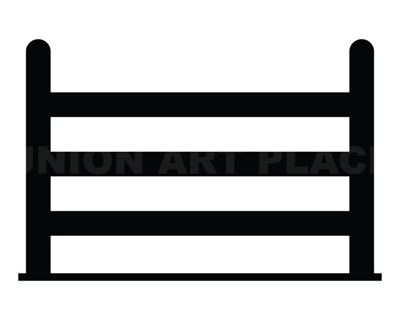 Farm Svg Farm Fence Svg Clipart Image, Cricut Svg Image, Dxf, Pdf, Eps ...