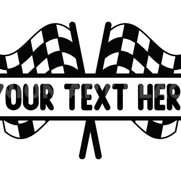 Checkered Flags Svg - Etsy