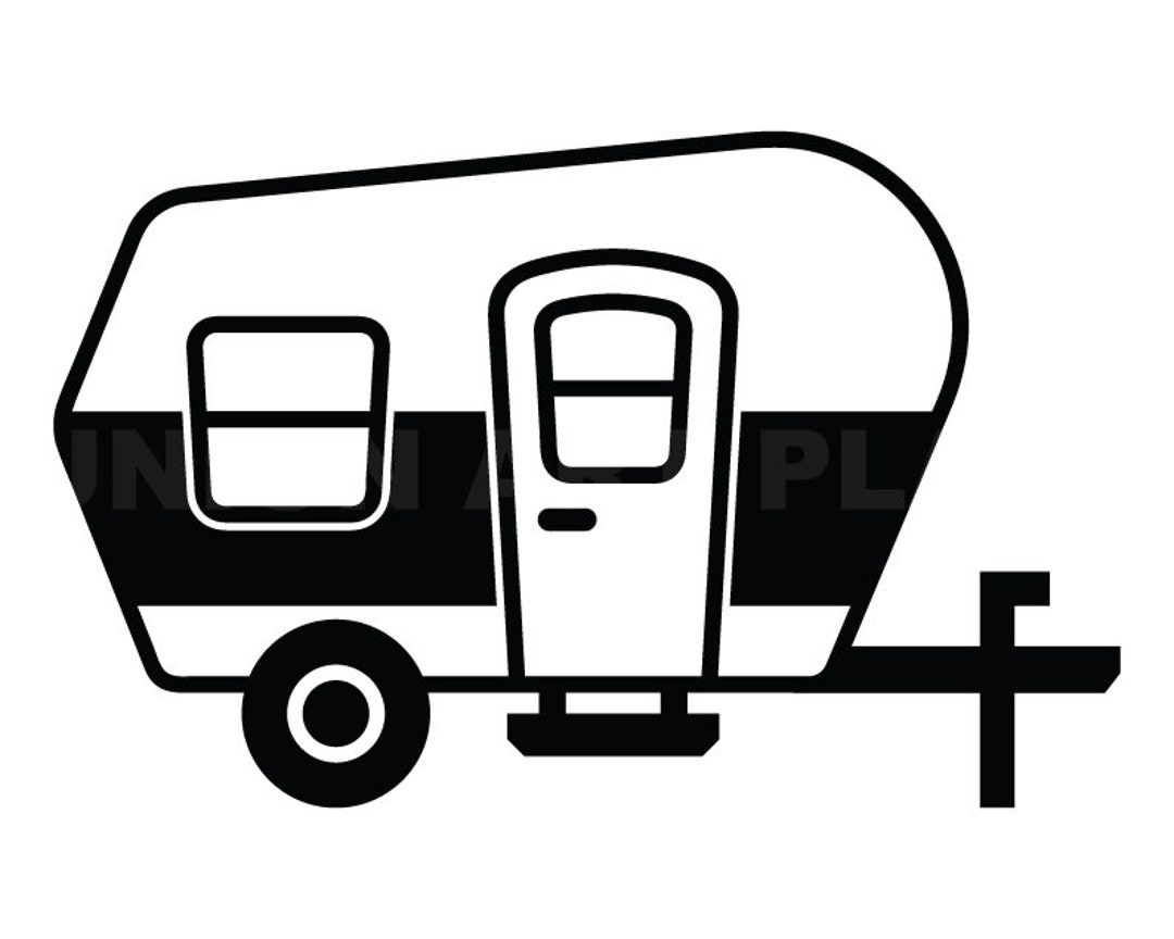 Travel Trailer Svg Clipart Image Cricut Svg Image Dxf Pdf - Etsy