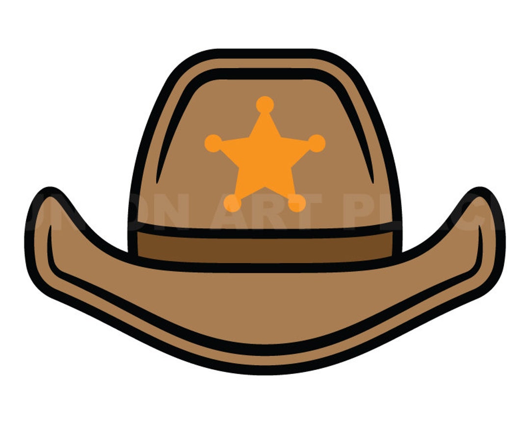 Sheriff Hat Svg Clipart Image Cricut Svg Image Dxf Pdf - Etsy Ireland
