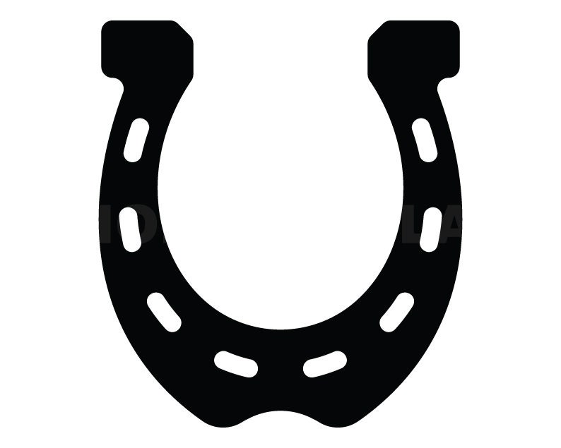 Horseshoe Svg Clipart Image, Cricut Svg Image, Dxf, Pdf, Eps, Jpg, Png ...