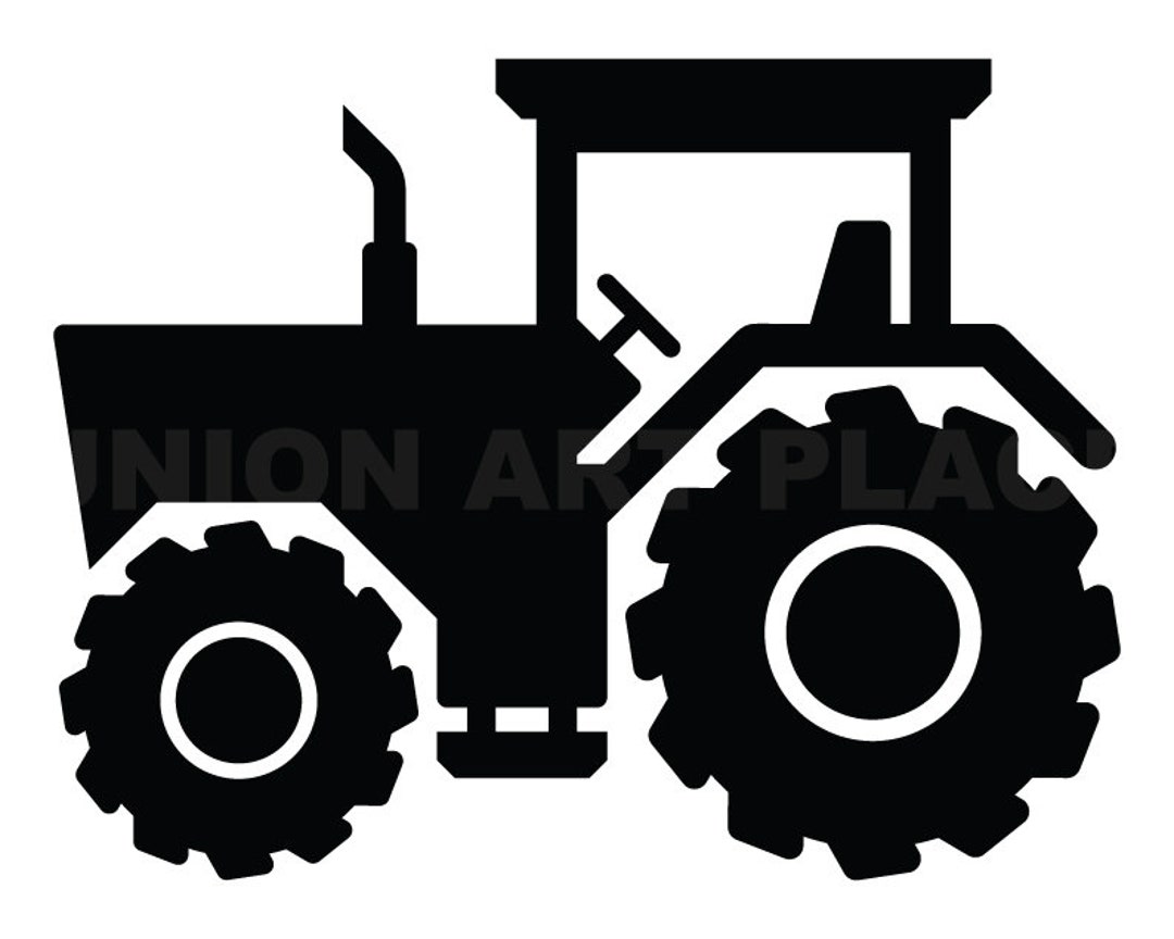 Big Tractor Svg Clipart Image Cricut Svg Image Dxf Pdf - Etsy