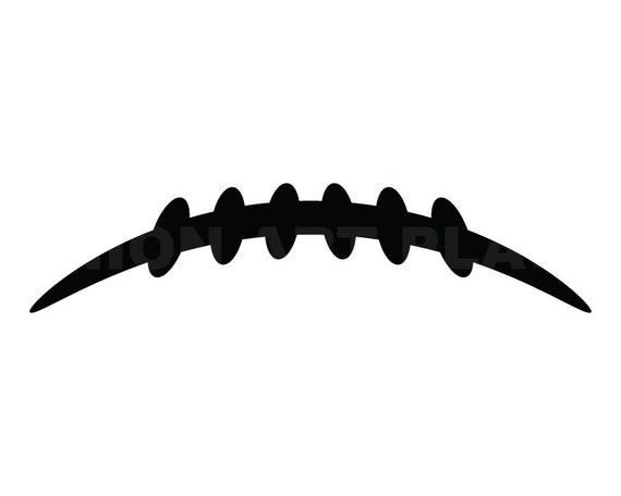 Football Laces Outline