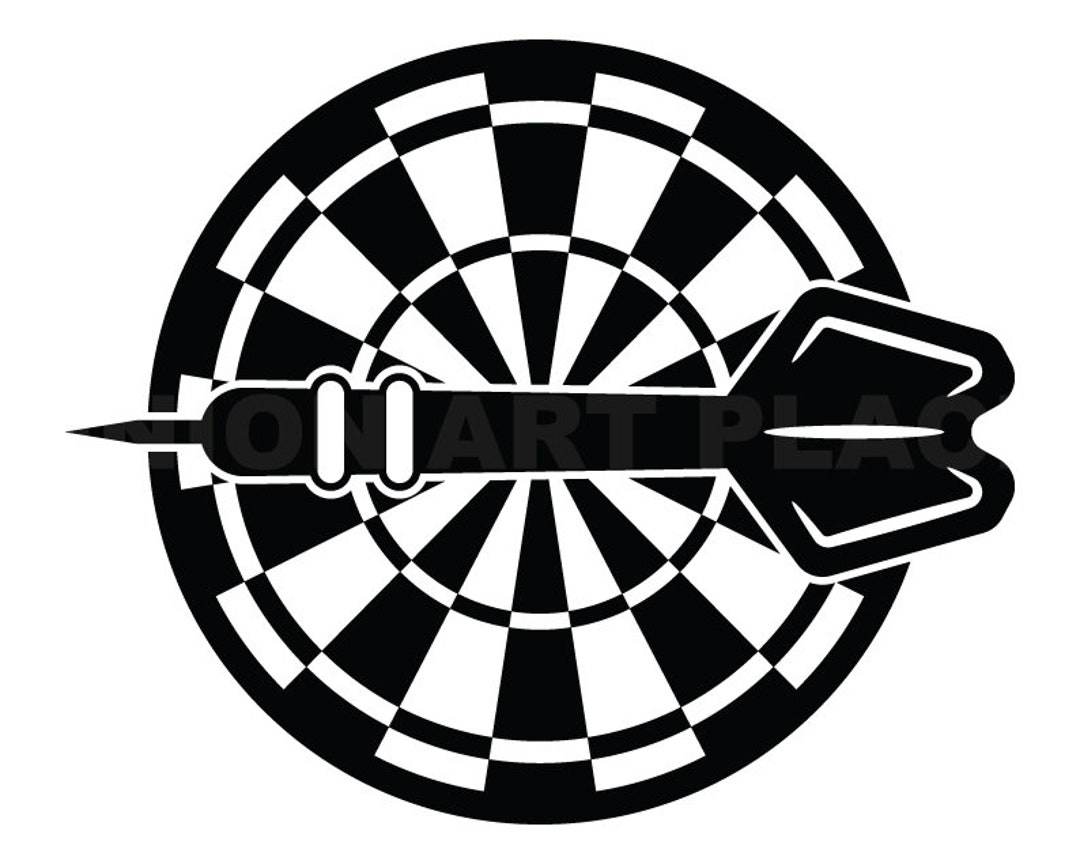 Dart Board Svg Dart Pin Svg Dart Svg Clipart Image, Cricut Svg Image ...
