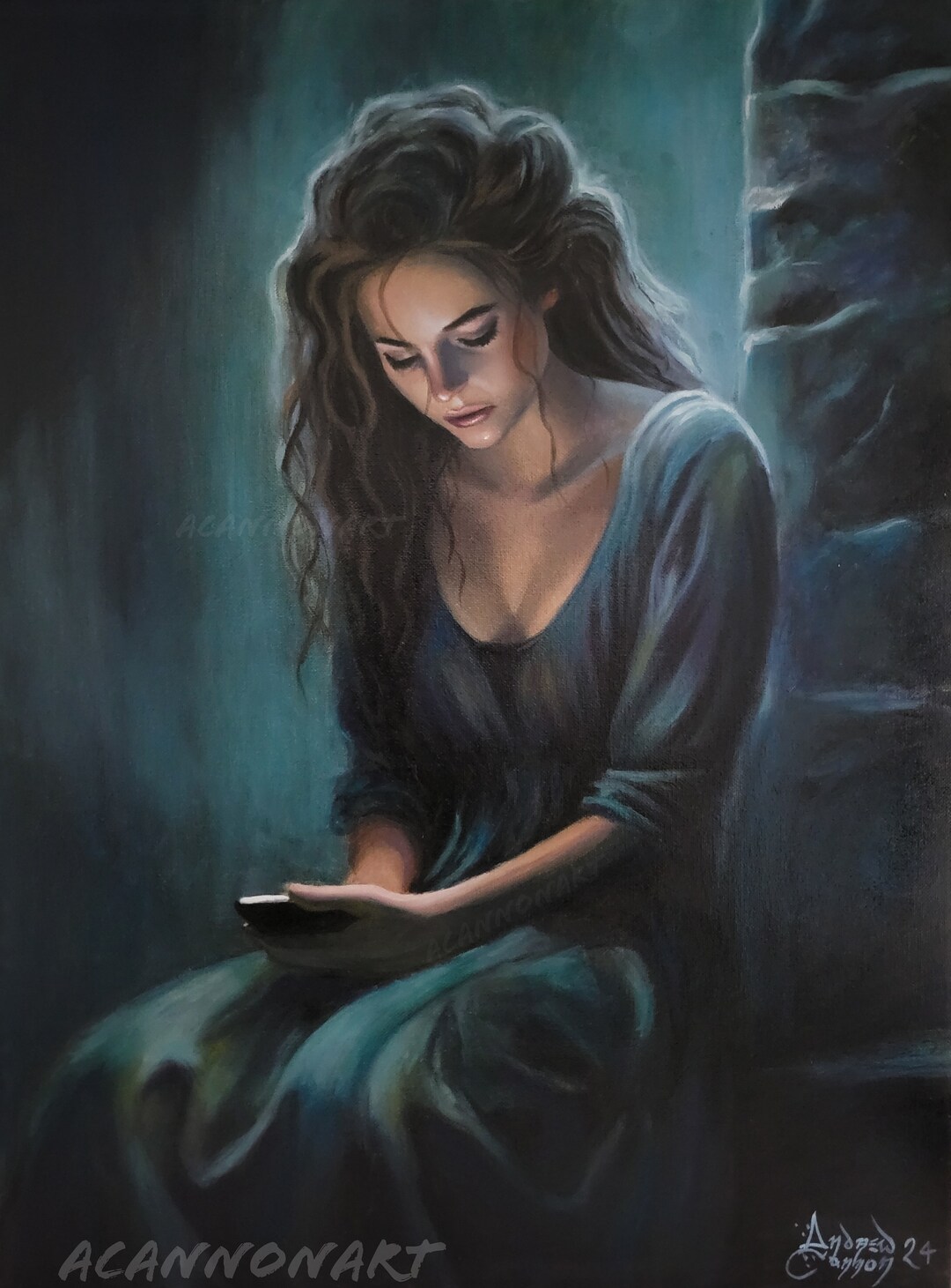 Envy, Oil on Canvas Board, 18X24 - Etsy