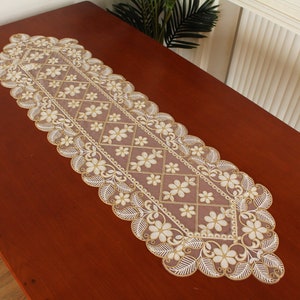 Elegant Embroidered Table Runner.modern American Retro Style for Home ...