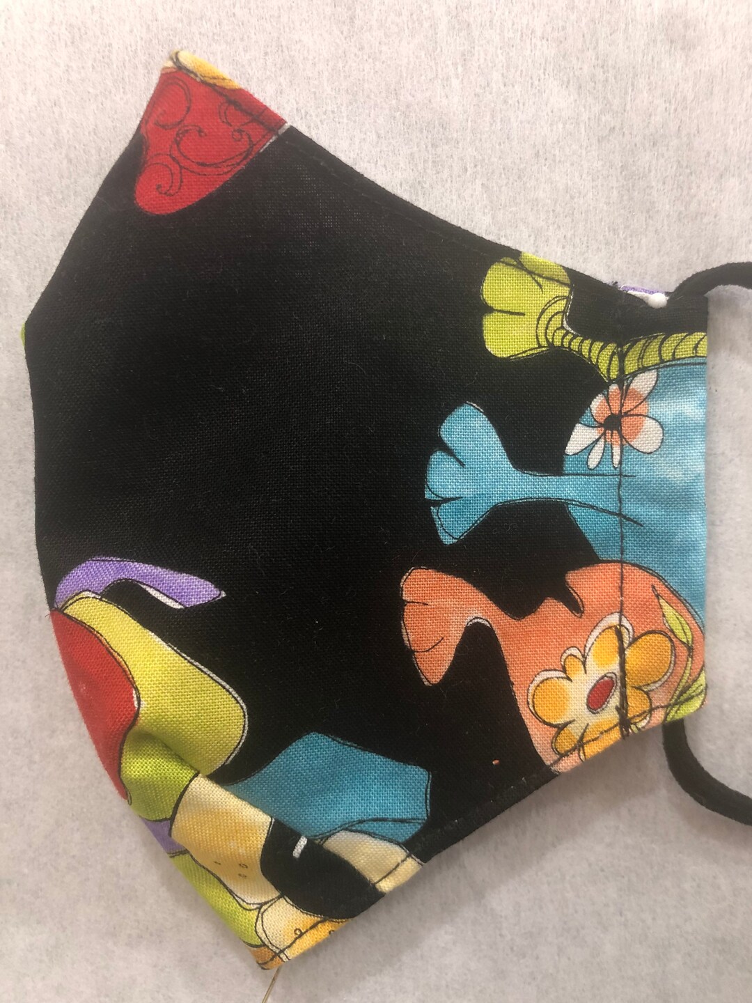 Cat/dog Cotton Face Mask - Etsy