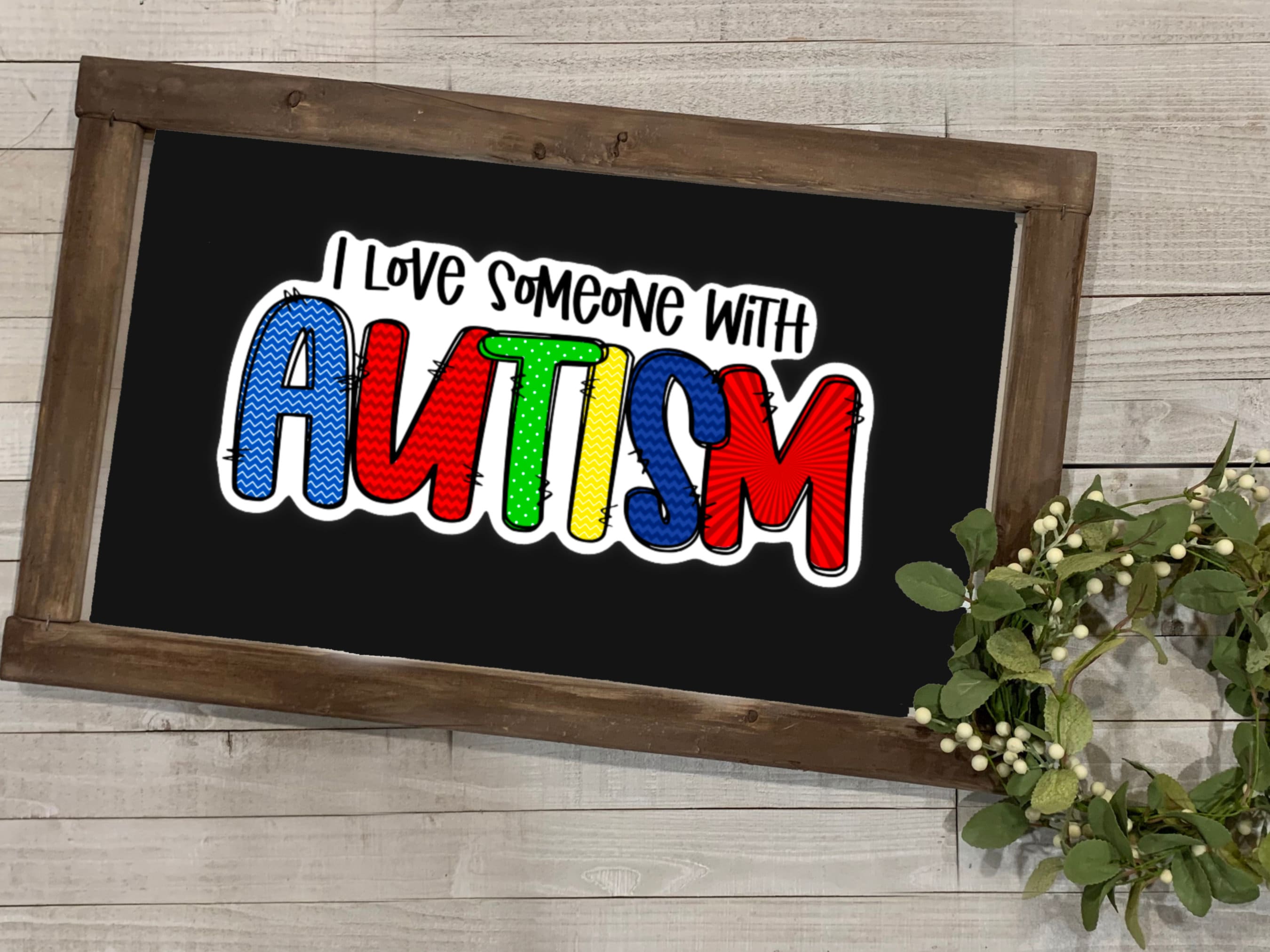 Autism Sticker Autism Awareness Collection Vinyl Die Cut | Etsy