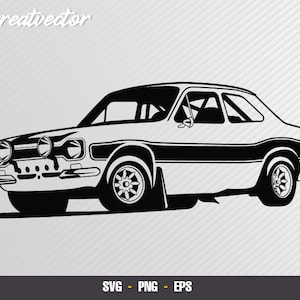 Escort MK2 SVG l PNG l EPS | Etsy
