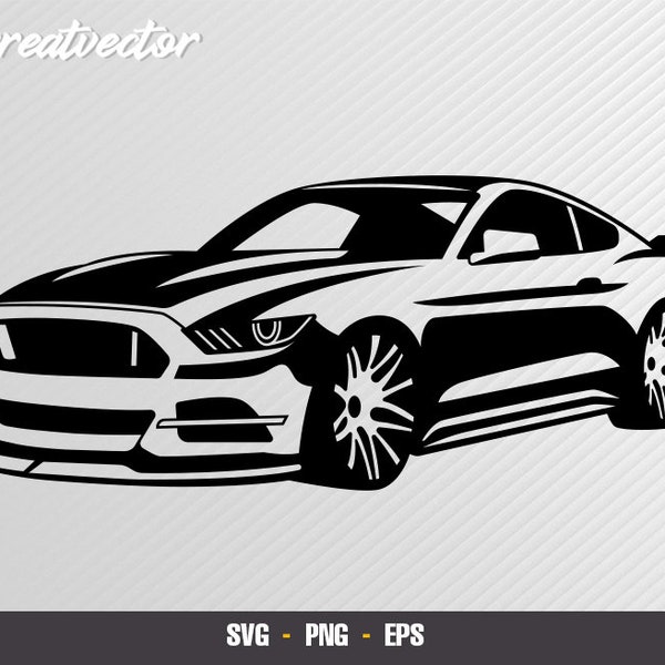 Mustang Svg - Etsy