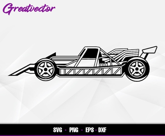 Flip Car ramp Car Movie Car L EPS SVG PNG Dxf L Vector - Etsy