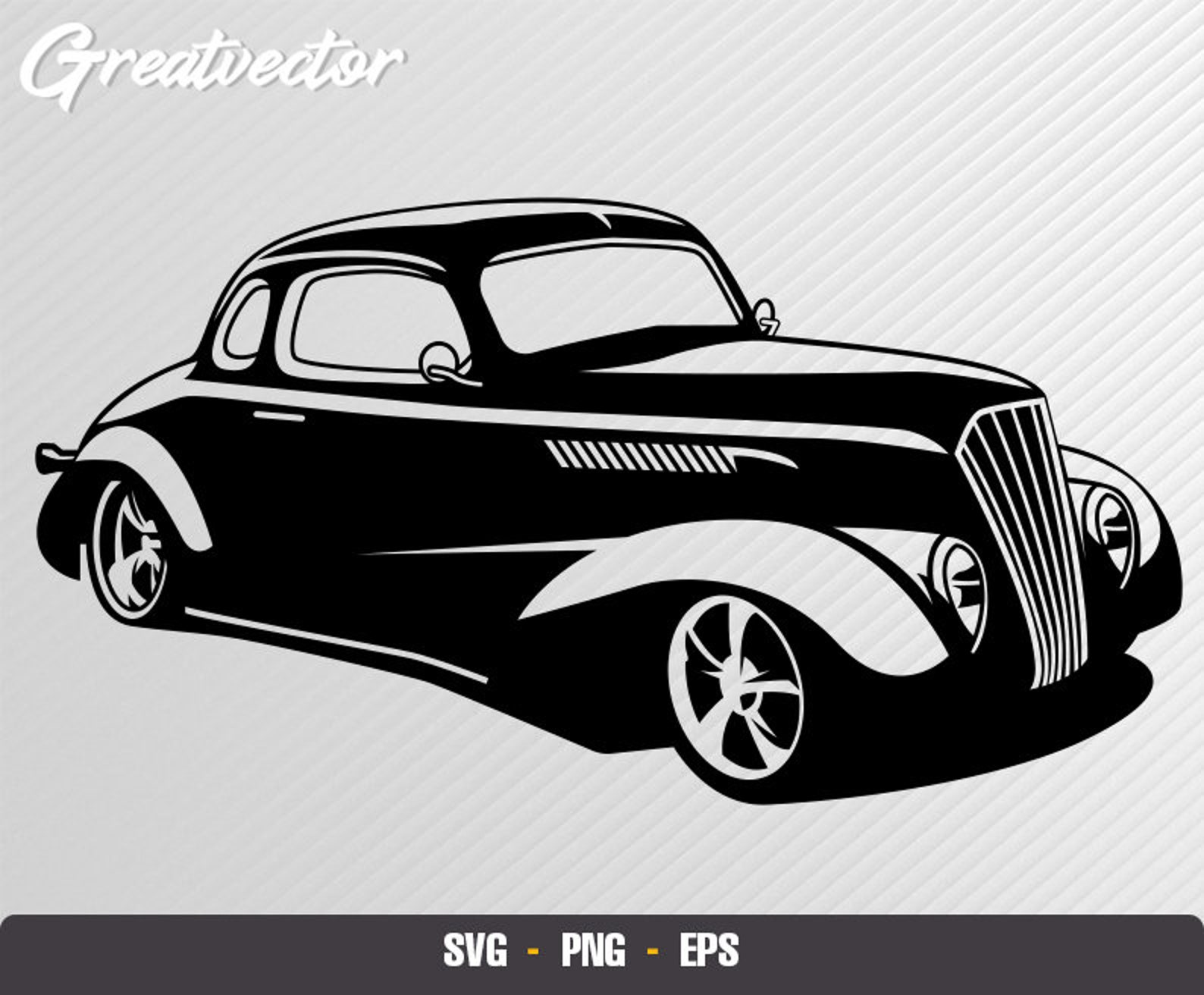 Custom 1937 Chevy Coupe - Svg Eps Png - Cutting Files - Etsy