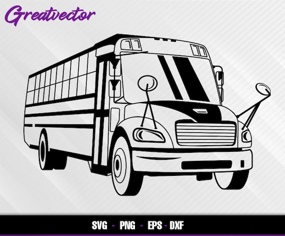 Thomas Built Bus L EPS SVG PNG Dxf L Vector Art - Etsy