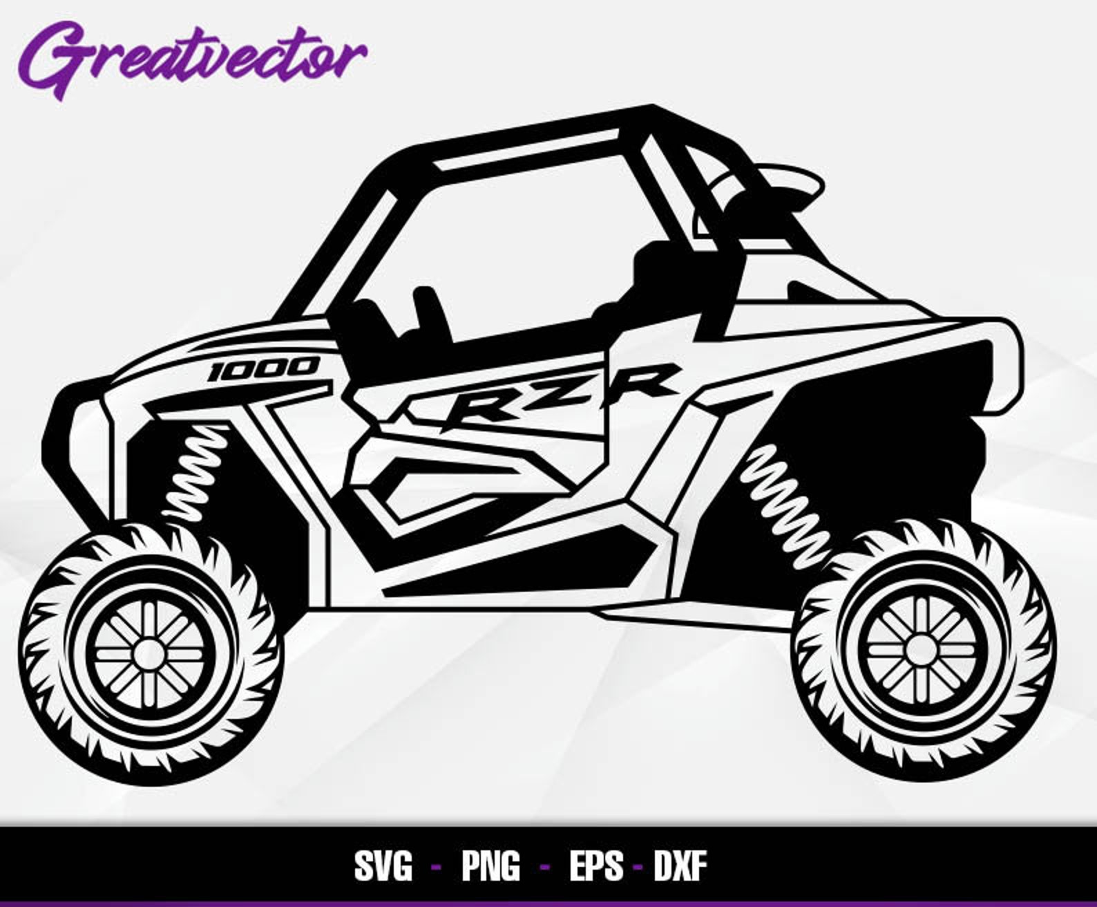 Rzr 1000 High Lifter L EPS SVG PNG Dxf L Vector Art - Etsy