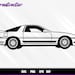 Supra Mk3 Side View L EPS - SVG - PNG - Dxf L Vector Art - Etsy