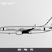 737 Max - EPS - SVG - PNG - Vector File - Etsy