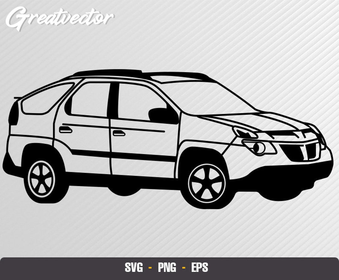 Pontiac Aztek L EPS - SVG - PNG - Dxf L Vector Art - Etsy