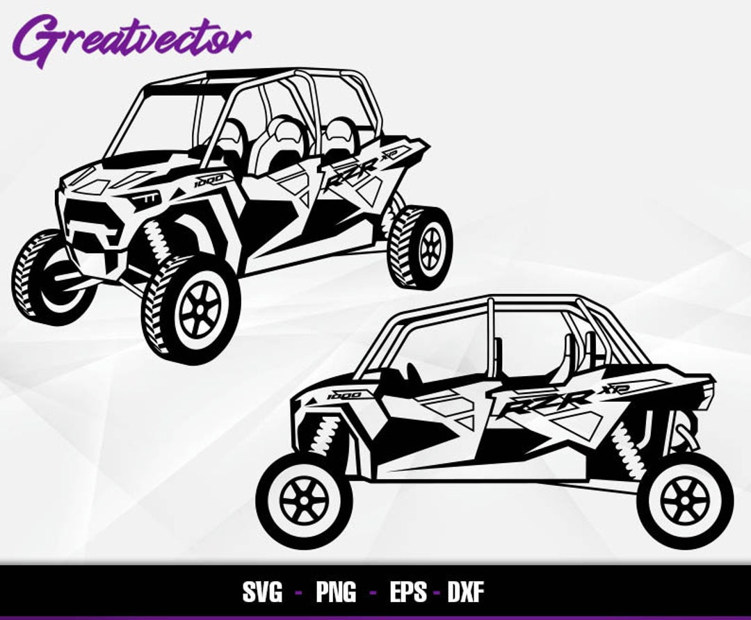 Rzr Xp 4 1000 L EPS - SVG - PNG - Dxf L Vector Art - Etsy UK