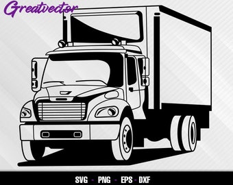 Vector Freightliner - Etsy