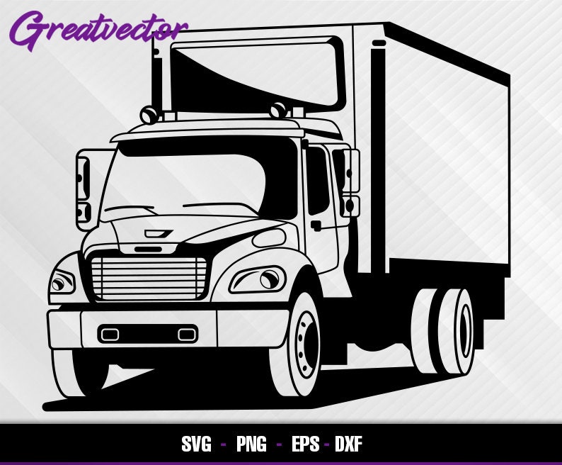 Freightliner M2 35K L EPS - SVG - PNG - Dxf L Vector Art - Etsy