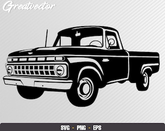 Ford f100 svg - Etsy España