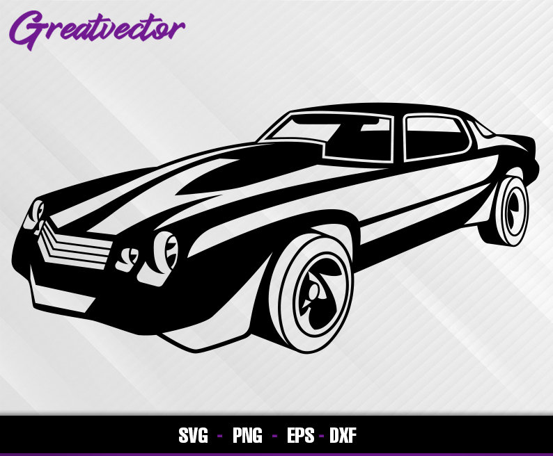 Z28 1980 Camaro L EPS - SVG - PNG - Dxf L Vector Art - Etsy Canada