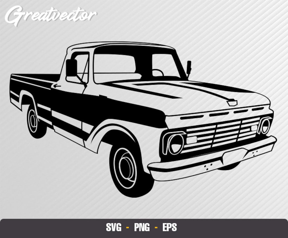 1963 Pickup Truck SUV F 150 Vector F150 Pickup Car - Etsy