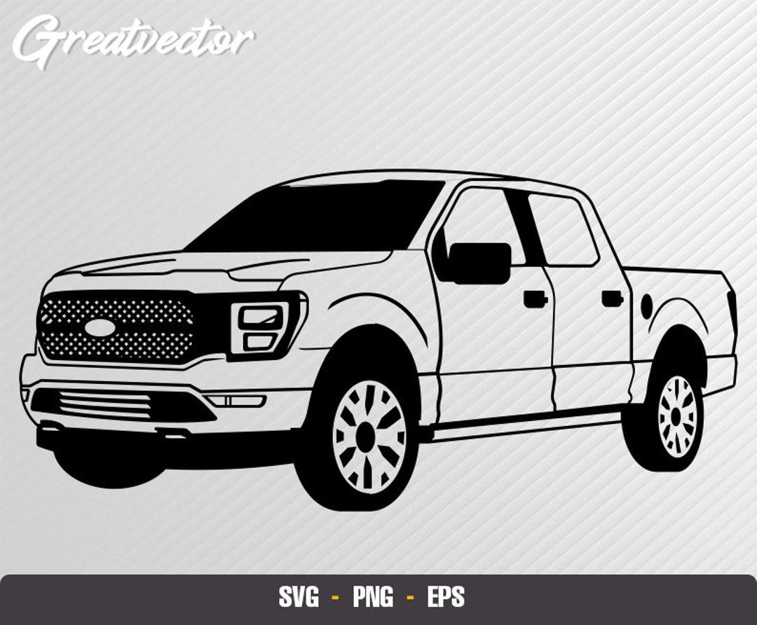F 150 2021 SVG - EPS - PNG Vector Art - Etsy