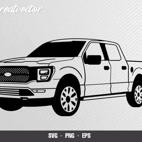 F Raptor Pickup L EPS SVG PNG Dxf L Vector Art - Etsy