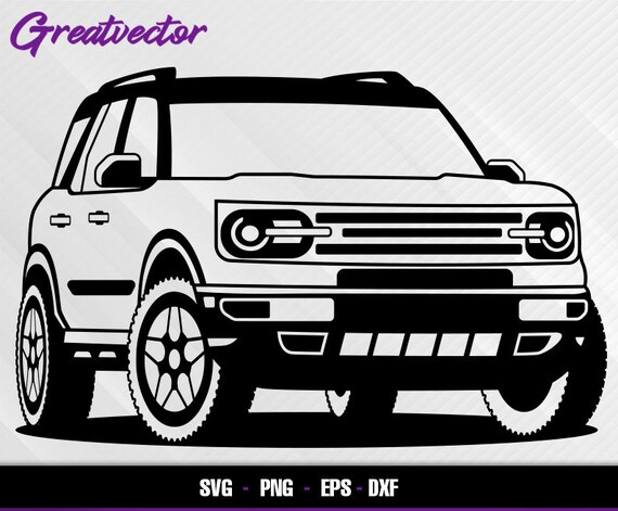 Bronco Sport Big Bend L EPS SVG PNG Dxf L Vector Art | Etsy