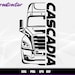 2021 Cascadia Rig Vector SVG EPS PNG Files - Etsy