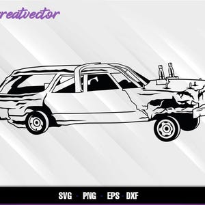 Demolition Derby Car SVG | Race Car Png Dxf EPS Ai | Cricut Silhouette ...