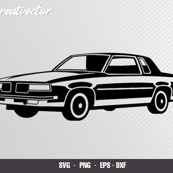 Oldsmobile Cutlass Svg - Etsy