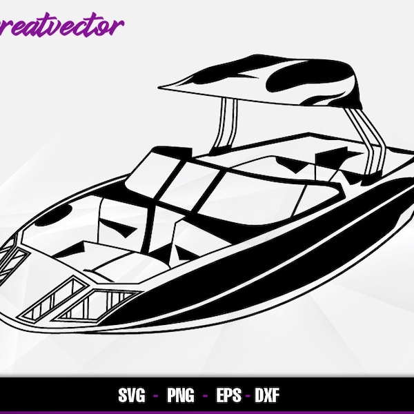 Boat Silhouette - Etsy