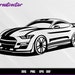 Mustang Shelby Gt 500 L EPS - SVG - PNG - Dxf L Vector Art - Etsy
