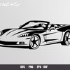 Chevy C6 Corvette DXF and SVG Files - Digital Download - Plasma or ...