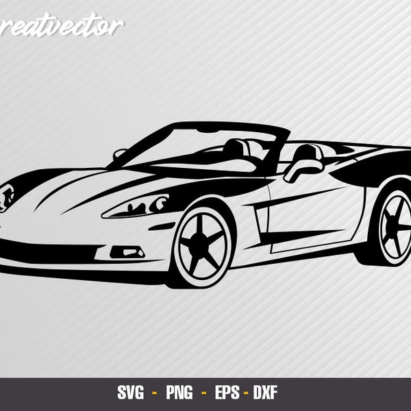 Corvette C6 Dxf Files - Etsy