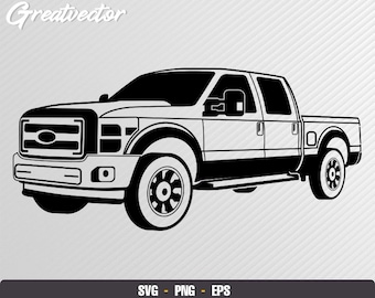 Ford Truck Svg | Etsy