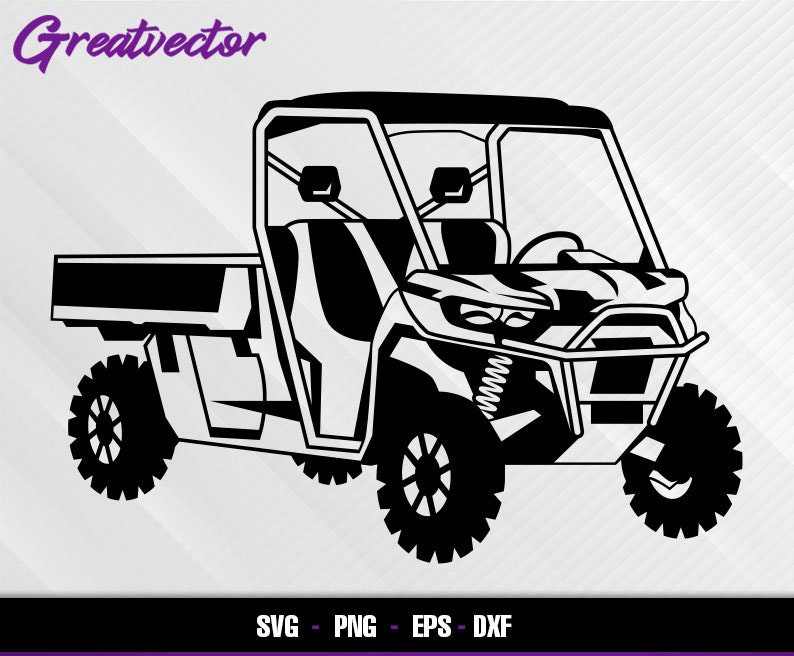 Can-am Defender L EPS - SVG - PNG - Dxf L Vector Art - Etsy
