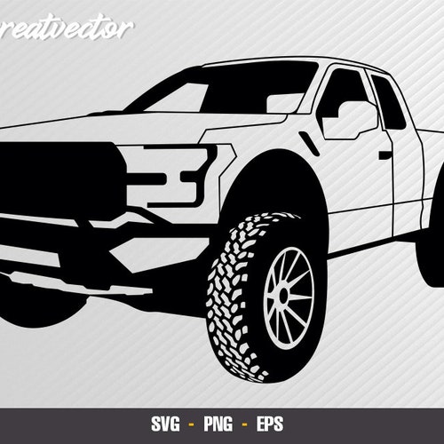 F250 Super Duty F 150 Vector F150 Pickup Car Vector - Etsy