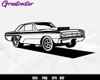 1968 Hemi Svg - Etsy