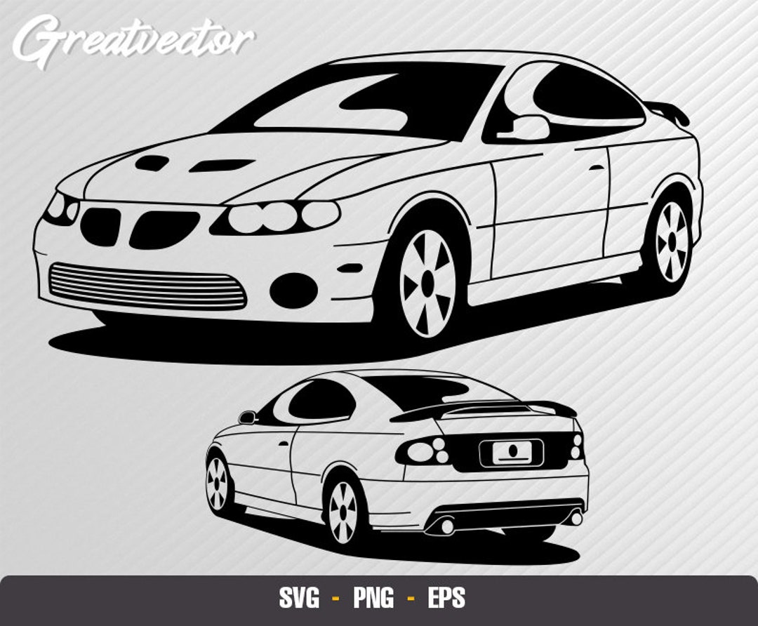 Pontiac 2006 - SVG - EPS - PNG Vector Art - Etsy